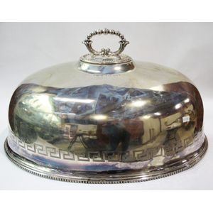 Antique silver plate meat covers, food covers, dish covers cloche ...