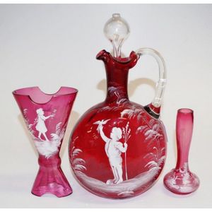 Mary Gregory glass - price guide and values