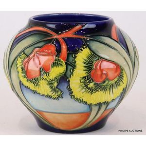 British Moorcroft Pottery designer Emma Bossons - price guide and values