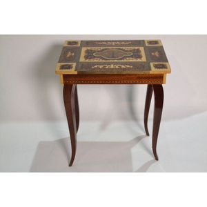 Swiss Petite Sewing Table with Reuge Musical Movement - Tables - zOther ...