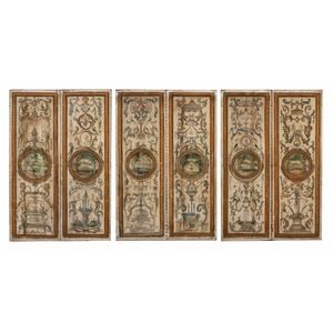 Antique English and Australian folding room screens - price guide and ...