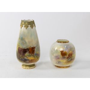 Harry Stinton (England), Royal Worcester artist - price guide and values