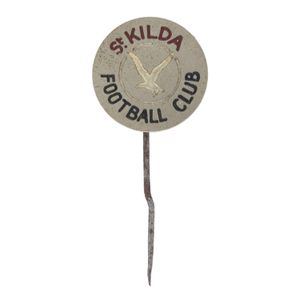 1940 St. Kilda Football Club Seagull Pin Badge - Sporting - AFL/VFL ...
