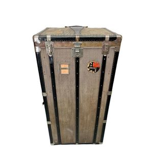 1930s German 'Albert Rosenhain' Steamer Trunk with Original Fittings ...