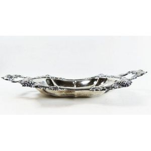 Danish Rococo Style Silver Dish from 1852 by Clausen - Bowls, Comports ...