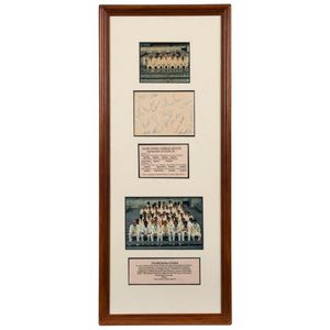Kerry Packer's World Series Cricket 1977-78: An autograph sheet ...