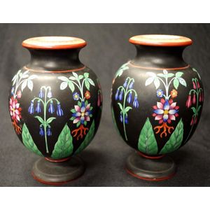 19th century Pratt Ware (F. & R. Pratt & Co.,) (England) pot lids ...