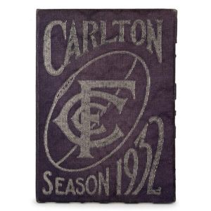 1932 Carlton Member's Season Ticket with Fixture List and Punches ...