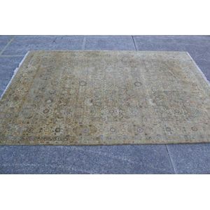 Large Pale Green Nagri Silk Inlaid Carpet - Rugs & Carpets - Textiles ...
