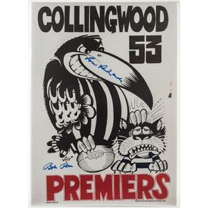 Collingwood Football Club collectables, memorabilia and souvenirs ...