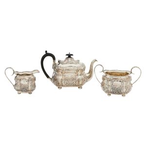 Victorian Silver Tea Set by George Nathan & Ridley Hayes - Tea & Coffee ...
