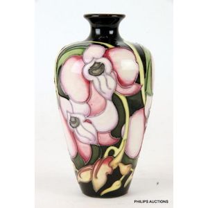 British Moorcroft Pottery designer Emma Bossons - price guide and values