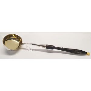 Russian Silver Ladle with Ebony Handle and Ivory Finial - Flatware ...