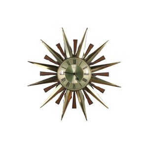 Vintage starburst and sunburst clocks - price guide and values