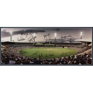 Autographed Sydney Cricket Ground Panorama - Sporting - Cricket ...