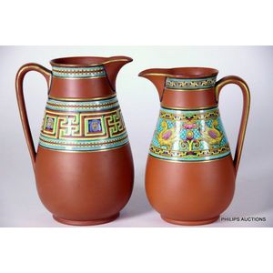 19th century Pratt Ware (F. & R. Pratt & Co.,) (England) pot lids ...