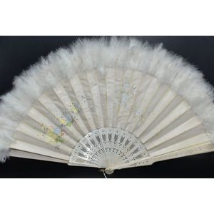Vintage hand-held French and English lady's fans - price guide and values