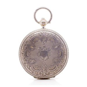 Victorian Sterling Silver Ladies Pocket Watch, Waltham, 1891 - Watches ...