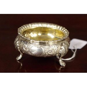 1876 London Hallmarked Sterling Silver Salt - 74g - Condiment & Cruet ...