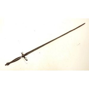 Bosworth Field Find: 17th Century European Trefoil Small Sword - Edged ...