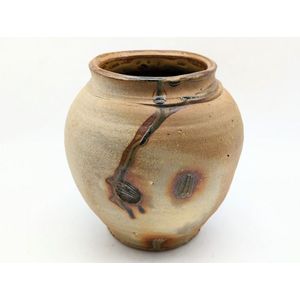 Milton Moon Studio Pottery Vase, Hand-Built Artisan Vase, Glazed ...