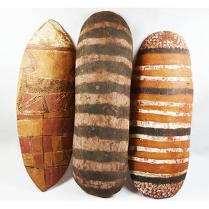 Australian Aboriginal artefacts: coolamon (carrying basket) - price ...