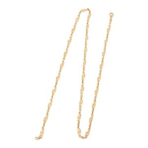 18ct Gold Elephant Chain with 30 Links, 25.27g - Necklace/Chain - Jewellery