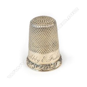 Vintage sewing thimbles - price guide and values