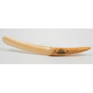 Scrimshaw whale's teeth, ivory and bone - price guide and values