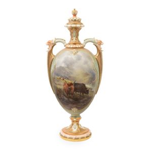 John Stinton (England), Royal Worcester artist - price guide and values
