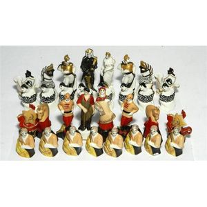 Communist vs Capitalist Chess Set (1930) - Games & Puzzles ...