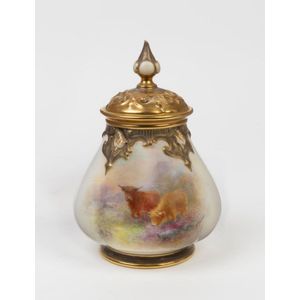 Harry Stinton (England), Royal Worcester artist - price guide and values