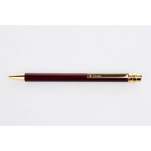 Santos de Cartier Ballpoint Pen with Palladium Finish and Box - Writing ...