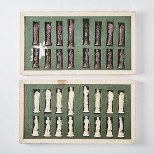 Maori Warrior Chess Set by Marble Art Ltd, 1960s - Games & Puzzles ...