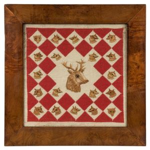 19th Century Robin Hood Needlework Tapestry Picture Frame - Frames ...