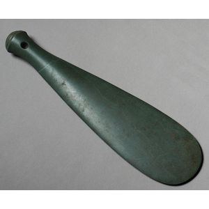19th Century Nephrite Patu from John Lawford Estate - New Zealand Maori ...