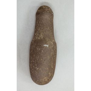 Stone Flax Fibre Pounder with Handgrip from John Lawford Estate - New ...