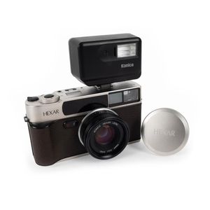 Konica Hexar Rhodium Anniversary Edition Camera Set with Flash ...