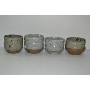 Milton Moon's Japanese-Inspired Pottery Tea Cups - Moon, Milton - Ceramics