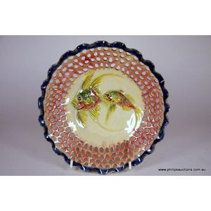 Fish Relief Plate by John Castle Harris - Castle-Harris, John - Ceramics