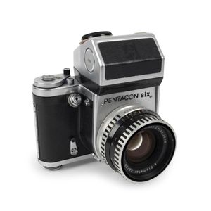 Vintage Pentacon Six SLR Camera with Biometar 80mm Lens - Photography ...