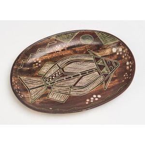 Fish Platter by Carl Cooper (1953) - Cooper, Carl - Ceramics