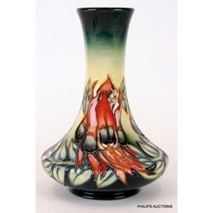 British Moorcroft Pottery designer Emma Bossons - price guide and values