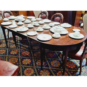 Antique D-end dining tables - price guide and values