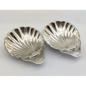 Pair of English silver shell dishes, Birmingham 1911 hallmarked - Bowls ...