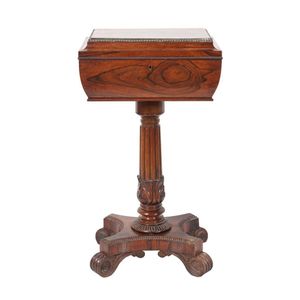 Antique teapoy tables - price guide and values