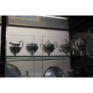 Sterling Silver Adams Style Tea & Coffee Service - Tea & Coffee ...