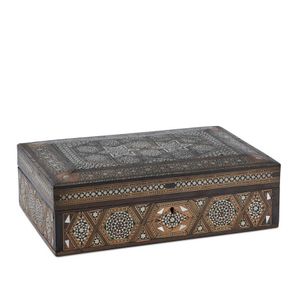 Islamic Micro-Mosaic Wooden Jewellery Box - Boxes - Writing, Sewing ...