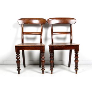 Spade Back Cedar Chairs with Turned Legs - Seating - Singles/Pairs ...