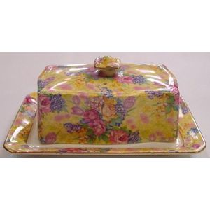 Royal Winton Wellbeck Butter Dish with Lid - Royal Winton Grimwades ...